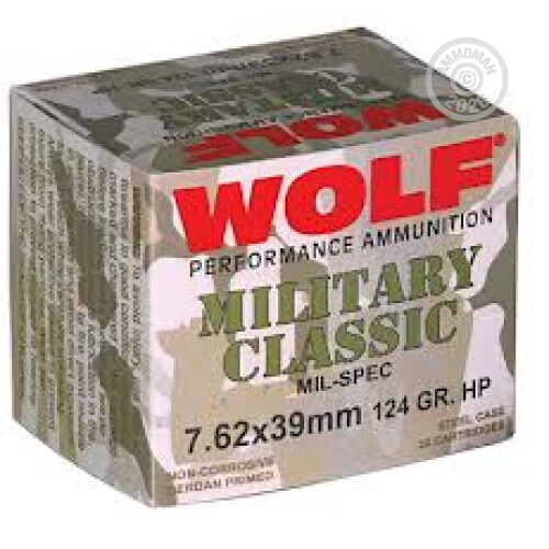 Wolf Ammo for Sale - Buy Handgun, Rifle, and Rimfire Ammunition by Wolf