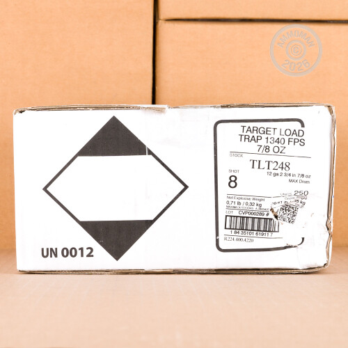 12 Gauge Ammo at AmmoMan.com - Rio Target Load Trap 2-3/4" 7/8 oz. #8 ...