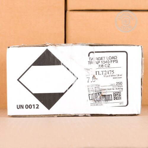 12 Gauge Ammo at AmmoMan.com - Rio Target Load Trap 2-3/4" 7/8 oz. #7.5 ...