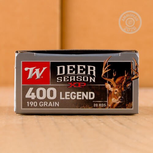 20 Rounds of 400 Legend 190 Grain Winchester Extreme Point Ammo at ...