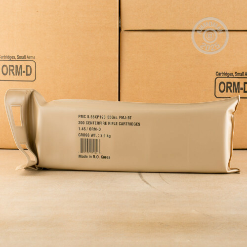 5.56x45 Ammo at AmmoMan.com - PMC X-TAC Battle Pack 55 Grain FMJ M193 ...