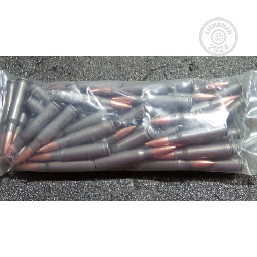 50 Rounds of 308 Win Mixed Steel and Aluminum Cased Ammo at AmmoMan.com