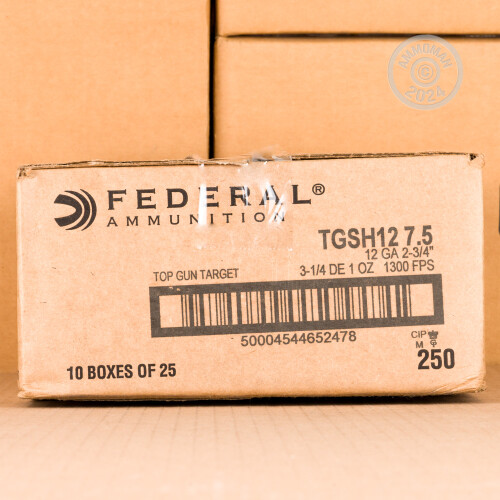 12 Gauge Ammo at AmmoMan.com - Federal Top Gun Sporting 2-3/4” 1 oz. #7 ...