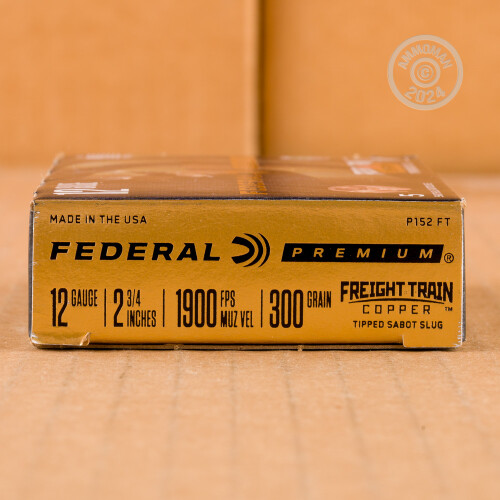 Federal Freight Train 12ga Ammo - 50rds 300gr Sabot Slug