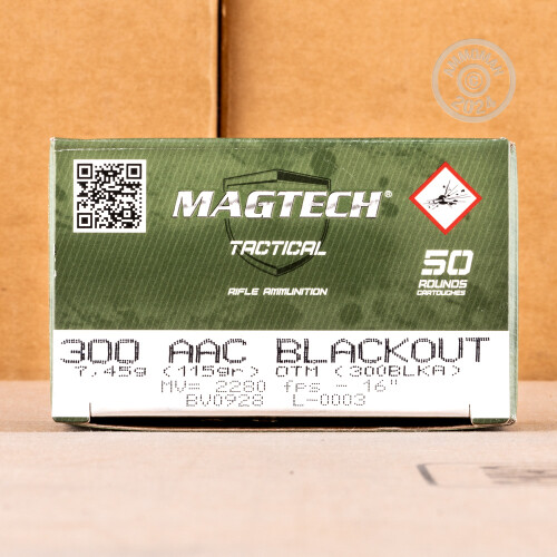 300 AAC Blackout Ammo at AmmoMan.com - Magtech First Defense 115 Grain ...