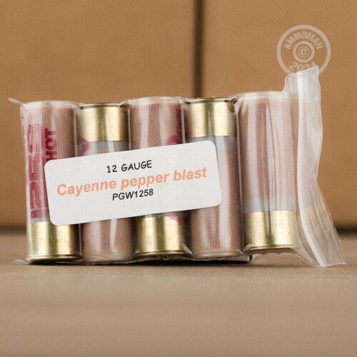 12 gauge Ammo at AmmoMan.com - Precision Gun Works Cayenne Pepper Blast ...