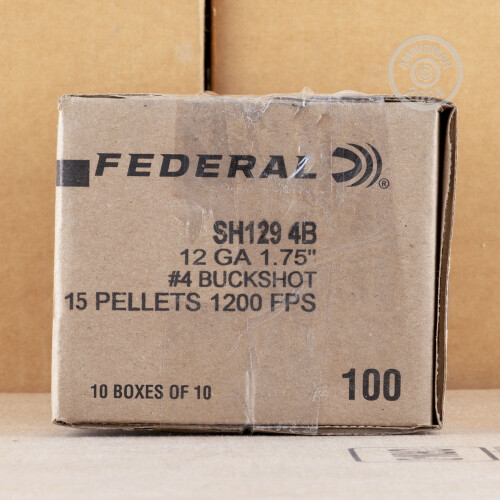 12 Gauge Ammo at AmmoMan.com - Federal Shorty Shotshell 1-3/4” 15/16 oz ...