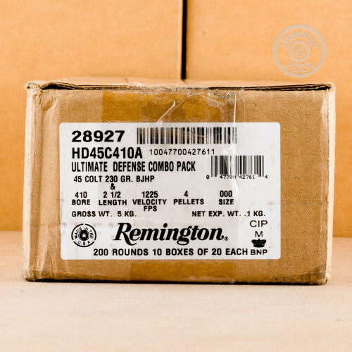 410 Bore 45 Colt Ammo at AmmoMan.com - Remington Ultimate Defense Combo ...