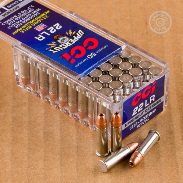 22 LR Ammo at AmmoMan.com - CCI 32 Grain JHP - 50 Rounds