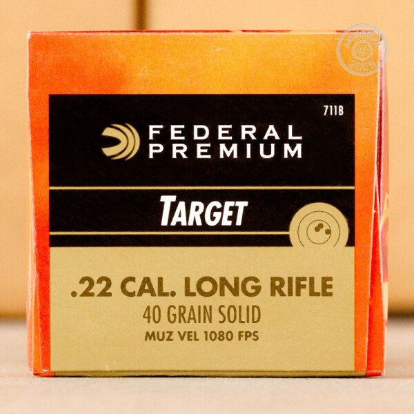 22 LR Ammo - 5000 Rounds of 40 Grain Lead Round Nose Federal with Free ...