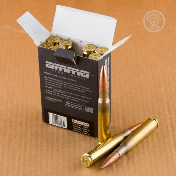 50 BMG Ammo at AmmoMan.com - Ammo Inc. 660 Grain FMJ - 50 Rounds
