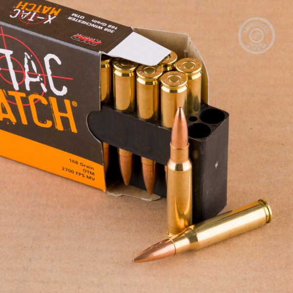 308 Win Ammo at AmmoMan.com - PMC 168 Grain OTM - 200 Rounds