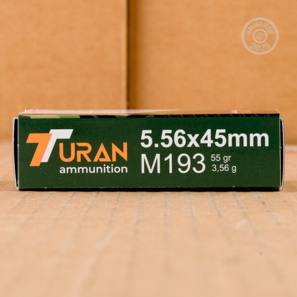 750 Rounds of Turan 55 Grain FMJ 5.56x45 Ammo with Free Shipping at ...