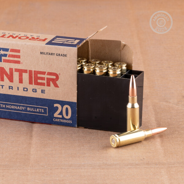 200 Rounds of 6.5 Grendel 123 Grain Hornady Frontier FMJ Ammo at ...