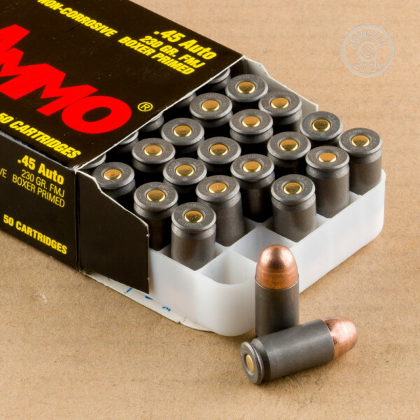 45 ACP Ammo at AmmoMan.com - Tula 230 Grain Full Metal Jacket - 500 Rounds