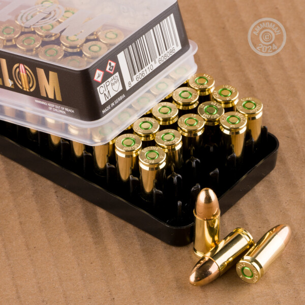 9mm Ammo - 1000 Rounds of 124 Grain FMJ Belom with Free Shipping at ...