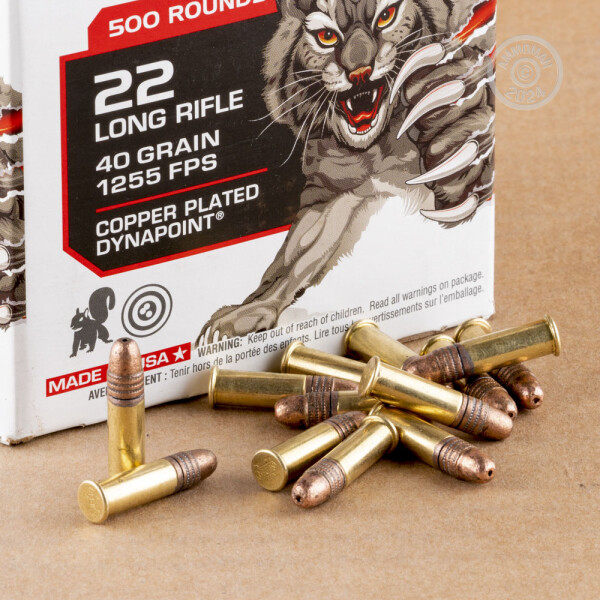 22 LR Ammo - 5000 Rounds of 40 Grain CPHP Winchester with Free Shipping ...