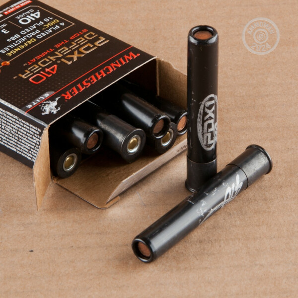 410 Bore Ammo - 10 Rounds of Winchester PDX1 Defender 3" 4DD at AmmoMan.com