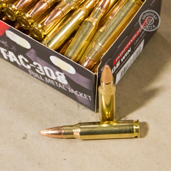 308 Win Ammo at AmmoMan.com - Norma Tac-308 150 Grain FMJ - 50 Rounds