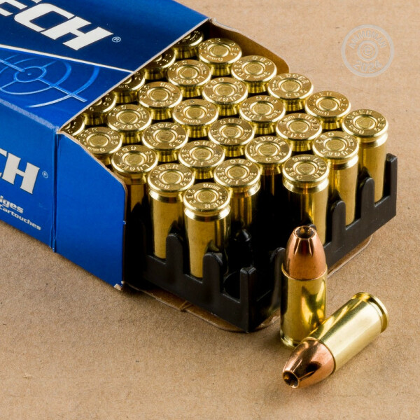 9mm Ammo at AmmoMan.com - Magtech 115 Grain JHP - 1000 Rounds