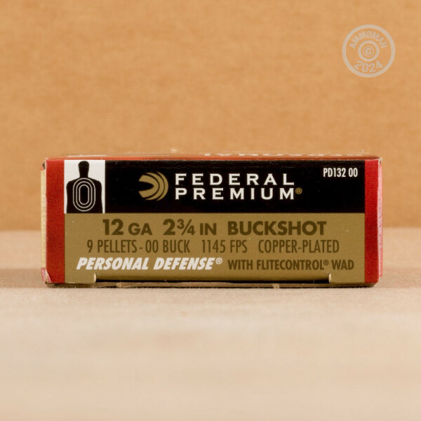 12 Gauge Ammo at AmmoMan.com - Federal with FliteControl Wad 2 3/4" 00 ...