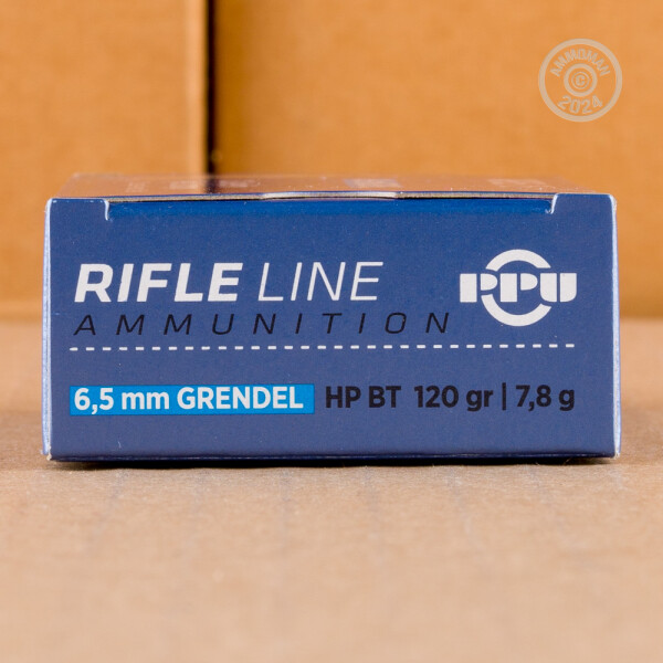 500 Rounds of Prvi Partizan 120 Grain HPBT 6.5 Grendel Ammo with Free ...