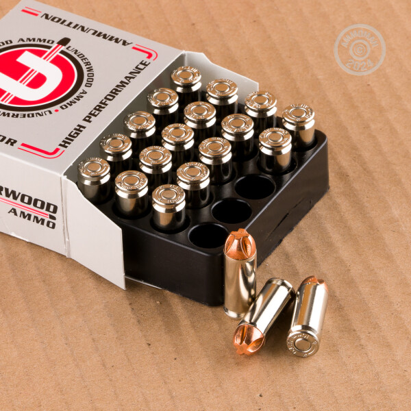 200 Rounds of Underwood 140 Grain Xtreme Penetrator 10mm Ammo with Free ...