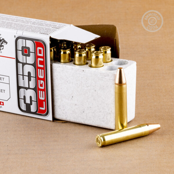 350 Legend Ammo at AmmoMan.com - Winchester USA 145 Grain FMJ - 200 Rounds