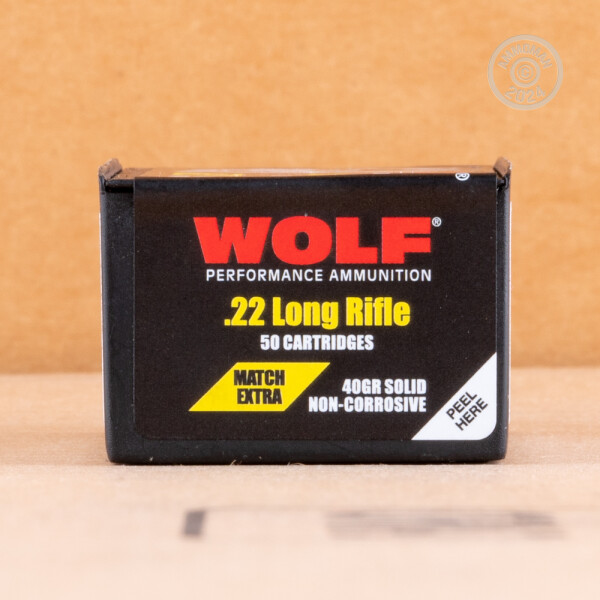 Wolf Match Grade 22 Long Rifle Ammo for Sale