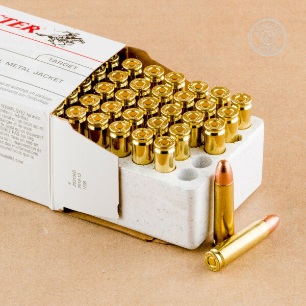 500 Rounds of Winchester USA 110 Grain FMJ 30 Carbine Ammo with Free Shipping at AmmoMan.com