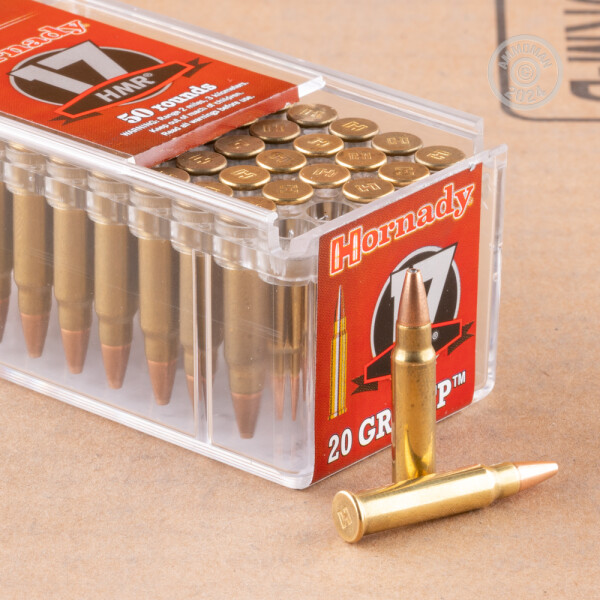 17 HMR Ammo at AmmoMan.com - Hornady Varmint Express 20 Grain XTP JHP ...