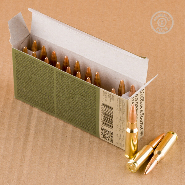 6.5 Grendel Ammo - 600 Rounds of 124 Grain FMJ Sellier & Bellot with ...