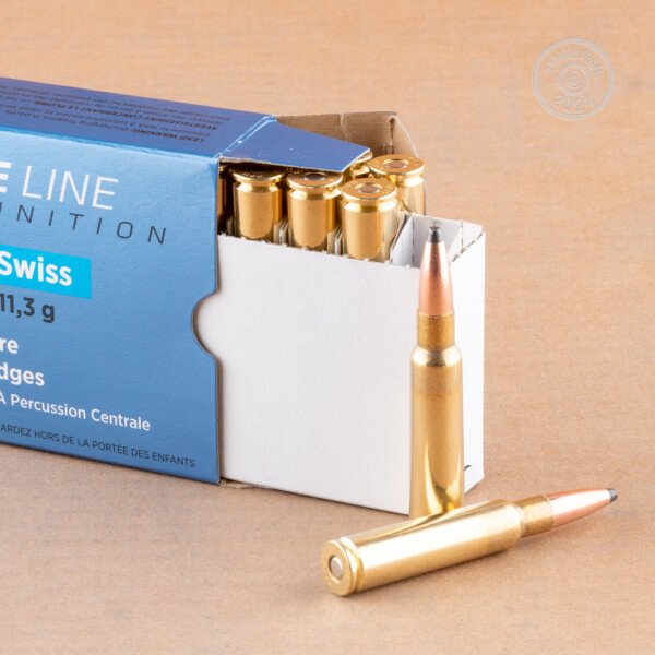 7.5x55mm Swiss ammo at Ammoman.com - 174 Grain SP ammo by Prvi Partizan ...