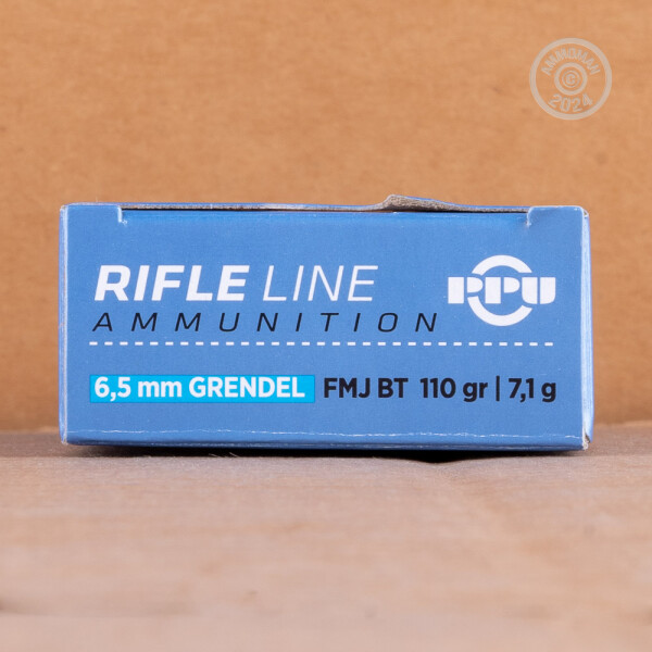 500 Rounds of Prvi Partizan 110 Grain FMJBT 6.5 Grendel Ammo with Free ...