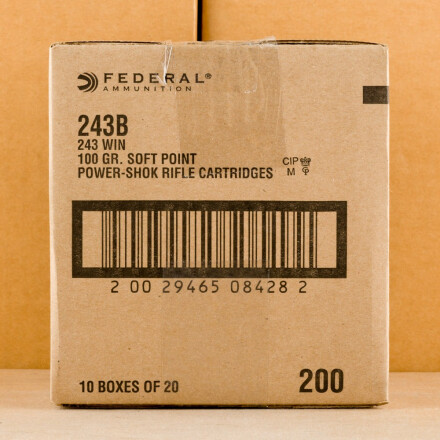 243 Win Ammo - Bulk Rounds Ship Free at AmmoMan.com